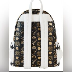 Loungefly | Bags | Nwt Loungefly Queen Gold Crest Mini Backpack | Poshmark